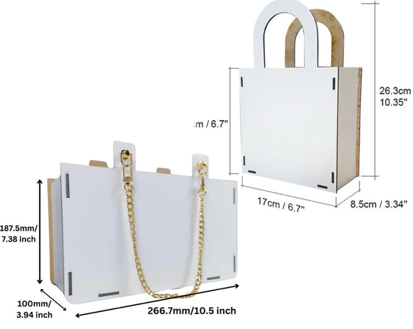 Sublimation mdf purse (2 styles) – We Sub’N