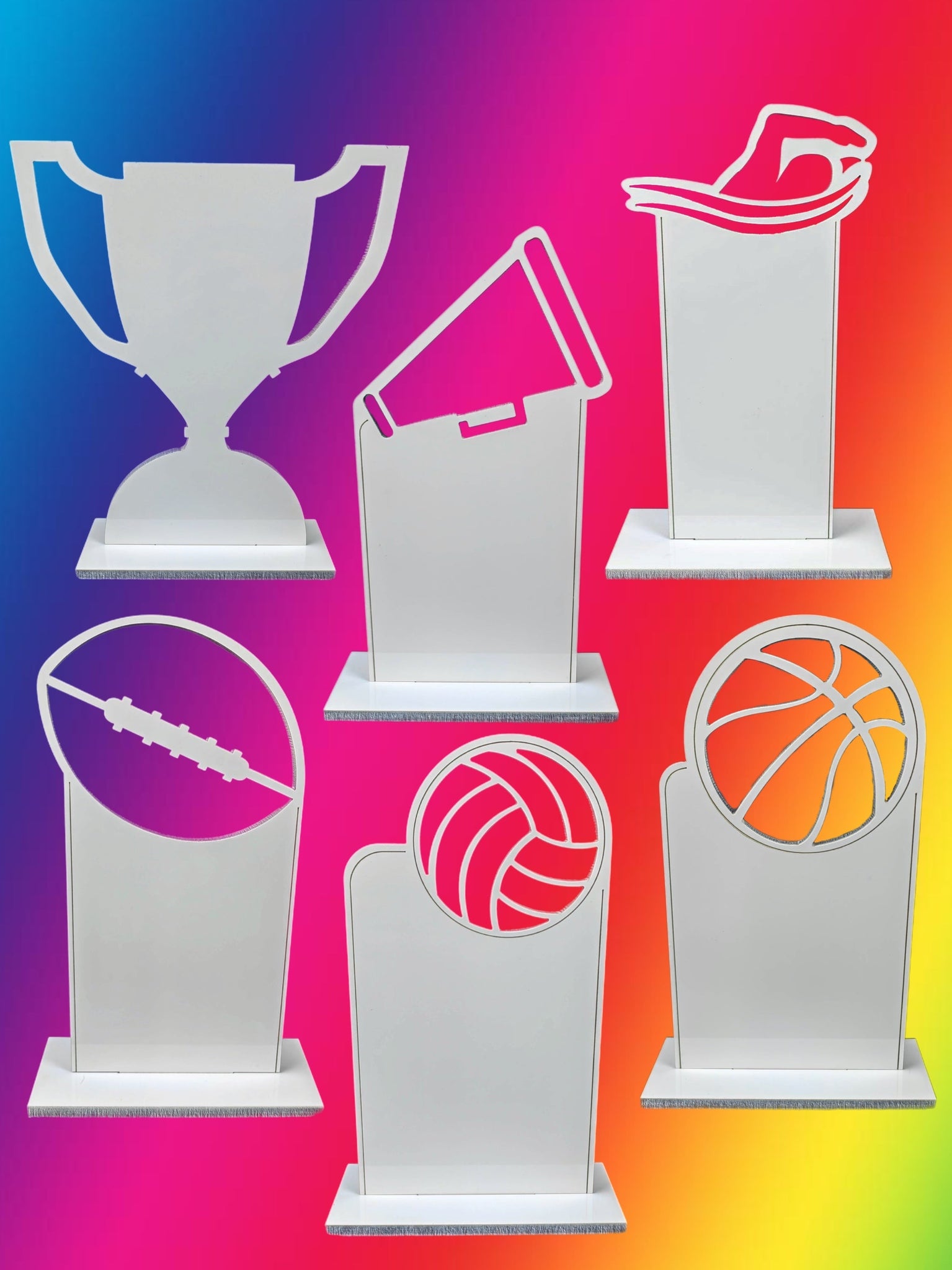 Sublimation sports stand and engraving lines – We Sub’N