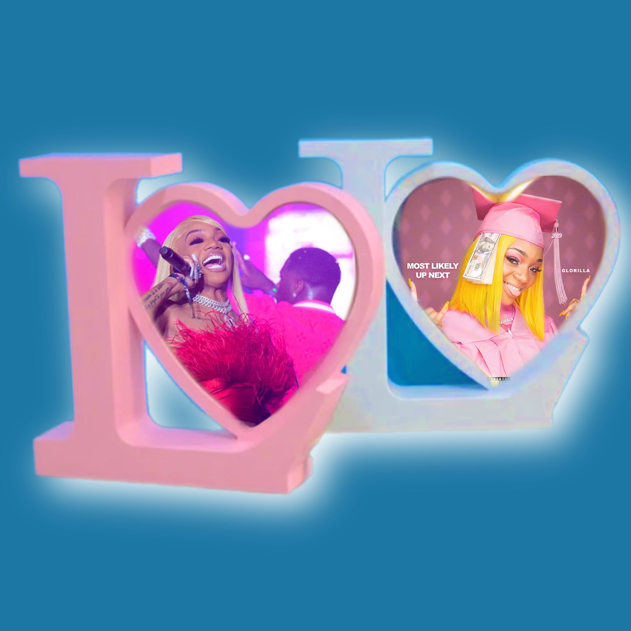 Pink Sublimation love magic mirror – We Sub’N