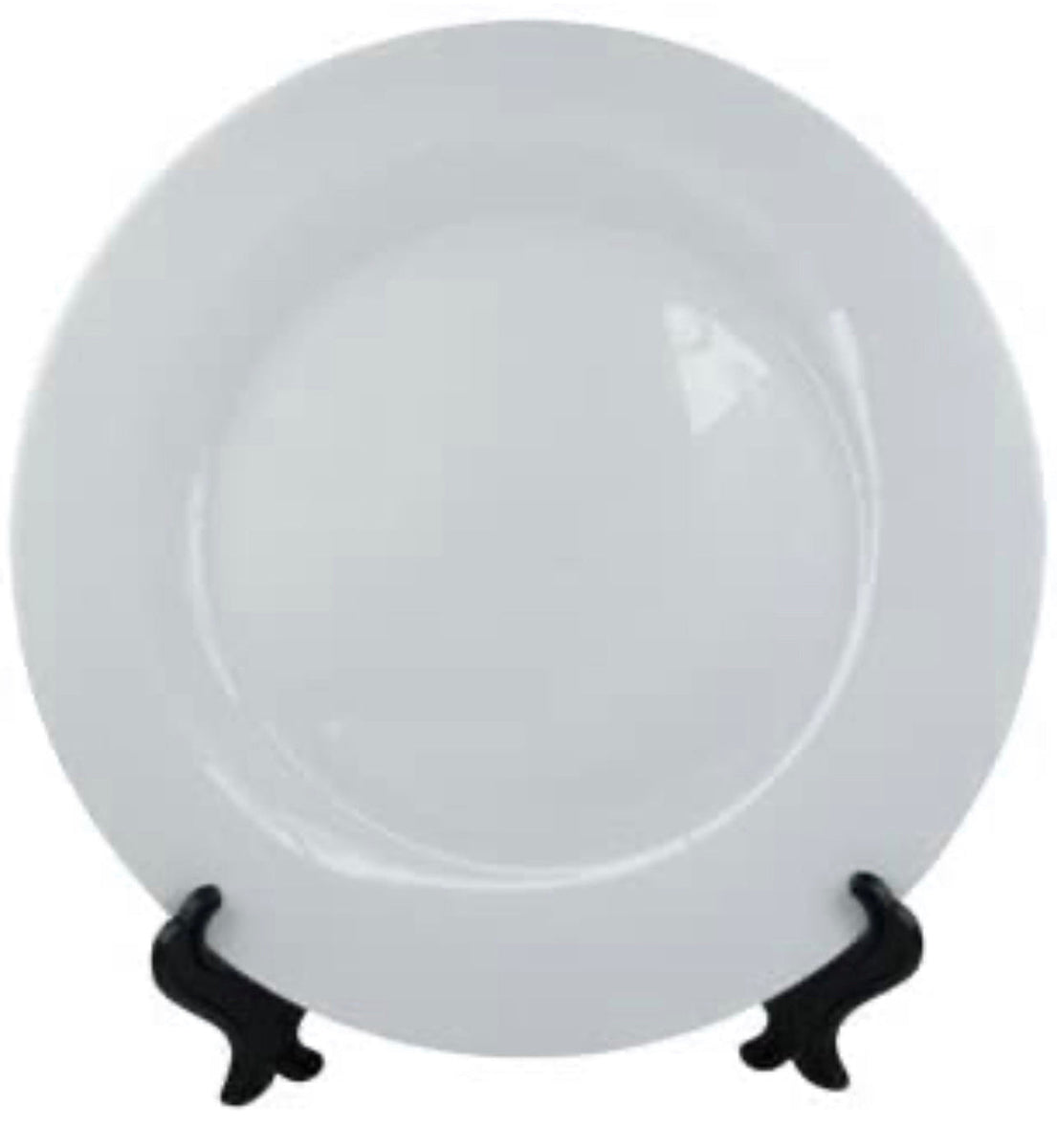 10” sublimation decorative plate WITH easel – We Sub’N